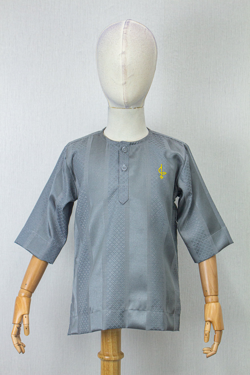 Shams Boys Kurta - Grey – Persian Boutique